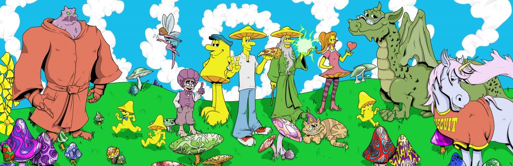 Mellow Mushroom Poster Commission – Dyertek